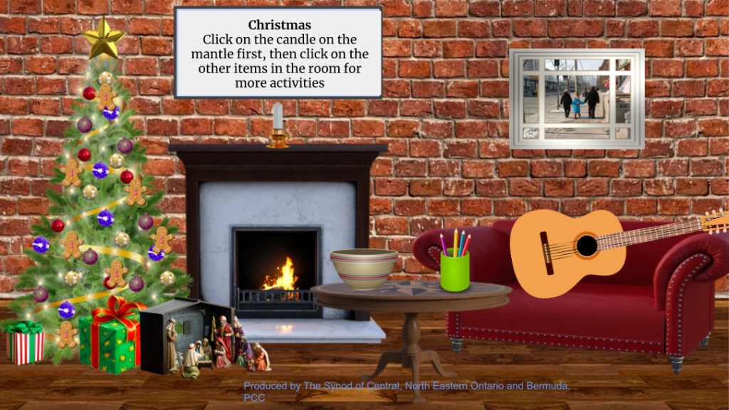 An Interactive Christmas Living Room - CNOB